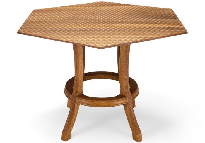 Table Pattern Influenced by Rustic English Furniture - FineWoodworking