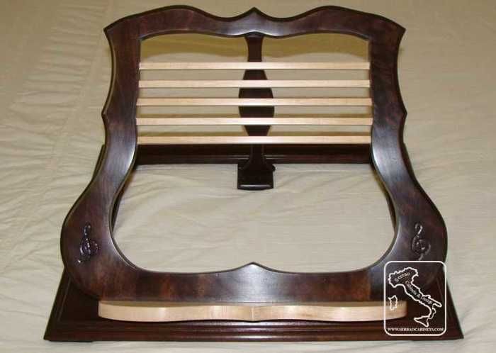 custom music stand - FineWoodworking