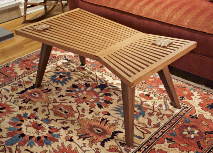 Cherry and Walnut Coffee Table - FineWoodworking