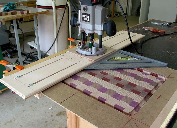 Cutting Board Gouge & Flattener - FineWoodworking