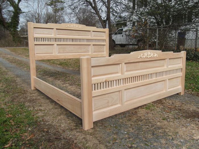 King Size Bed / Hard Maple - FineWoodworking