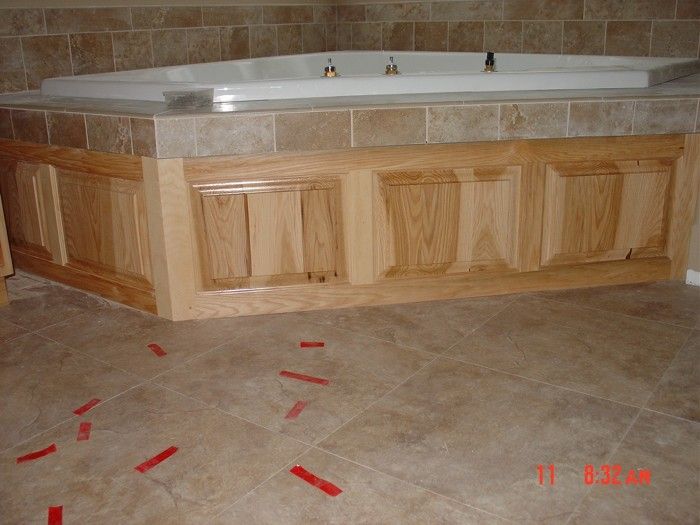 Hickory tub panels - Fine Homebuilding