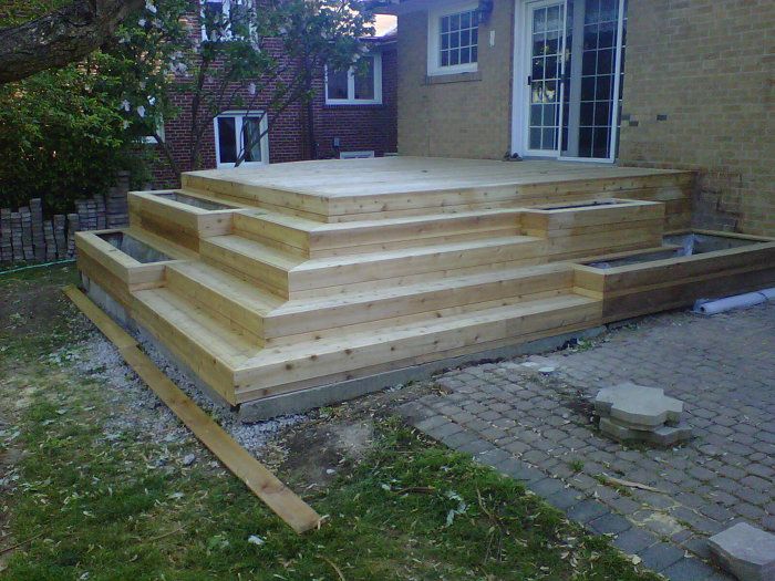 Hip stairs and a Cedar Deck? - Fine Homebuilding