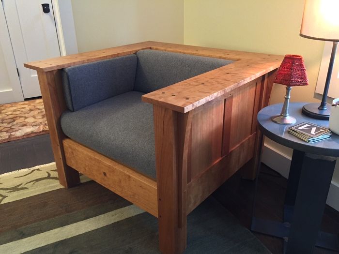 Prairie Chair(with liberties taken) - FineWoodworking