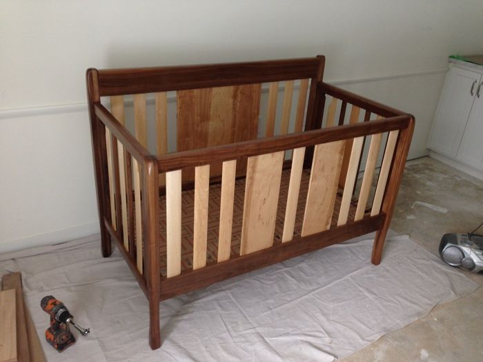 Nephew's baby crib - FineWoodworking