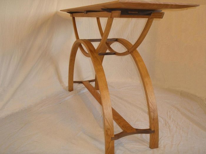 Arch Leg Hall Table - FineWoodworking