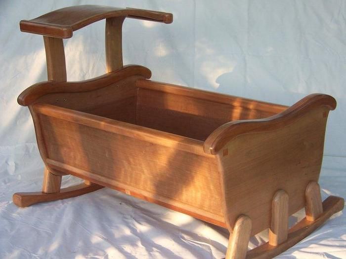 Reinvented Heirloom Cradle - FineWoodworking