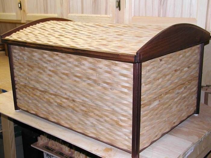 Woven Chest - FineWoodworking