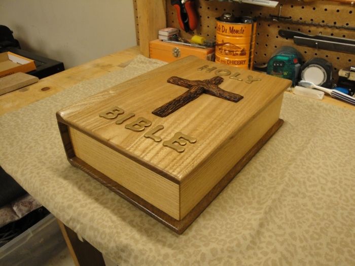Holy Bible Jewelry Box - FineWoodworking