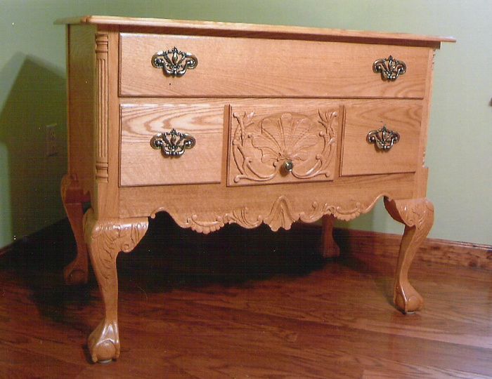 chippendale lowboy - FineWoodworking