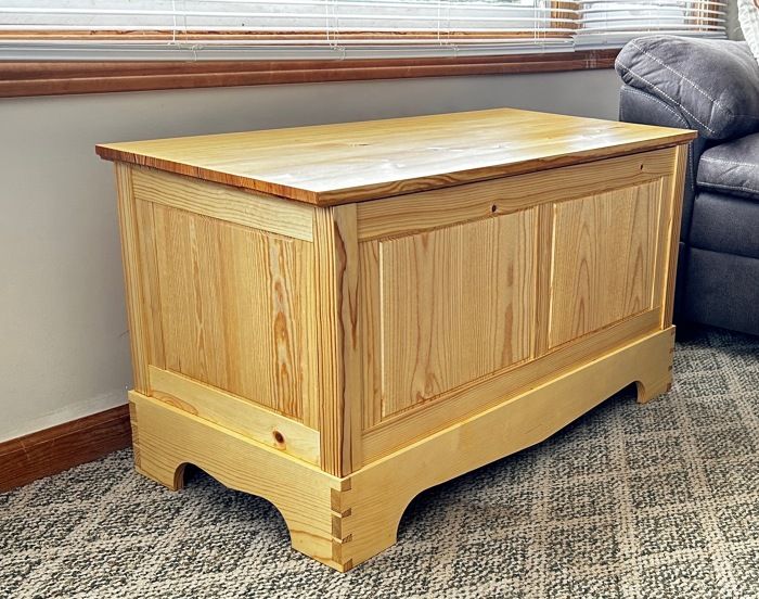 Pine Blanket Chest - FineWoodworking