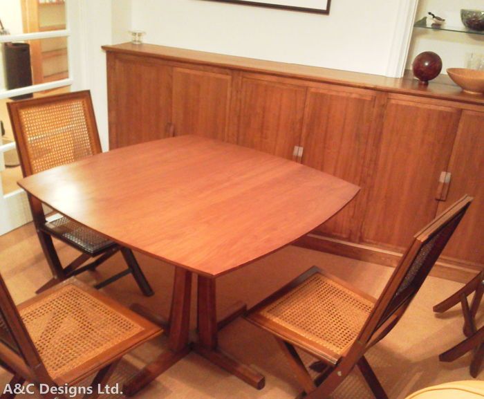 Small Pedestal Dining Table with Pivoting Top - FineWoodworking