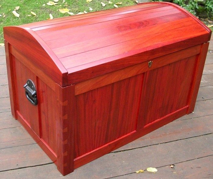 Paduke post and panel chest - FineWoodworking