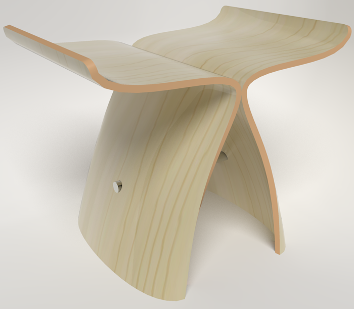 Drawing the Butterfly Stool - FineWoodworking