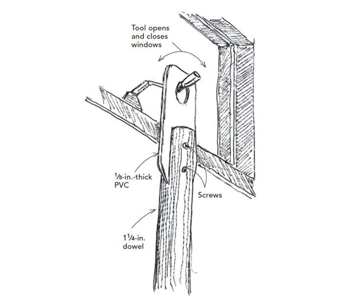Open Out-of-Reach Windows - Fine Homebuilding
