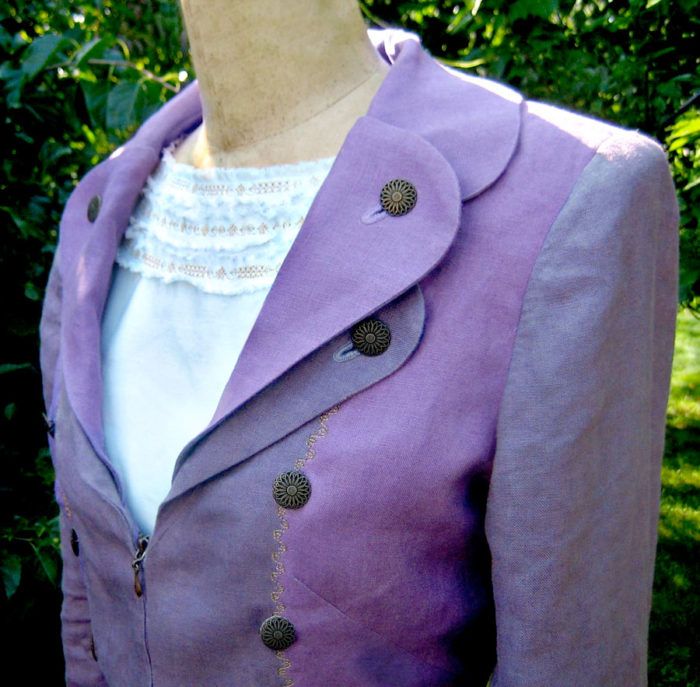 Two tone violet jacket - Threads