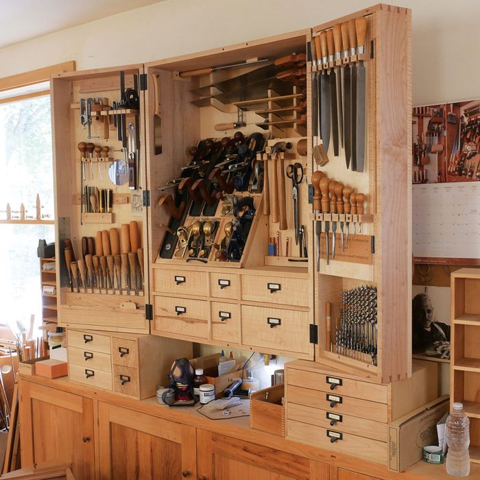 Soft Maple Tool Cabinet - FineWoodworking