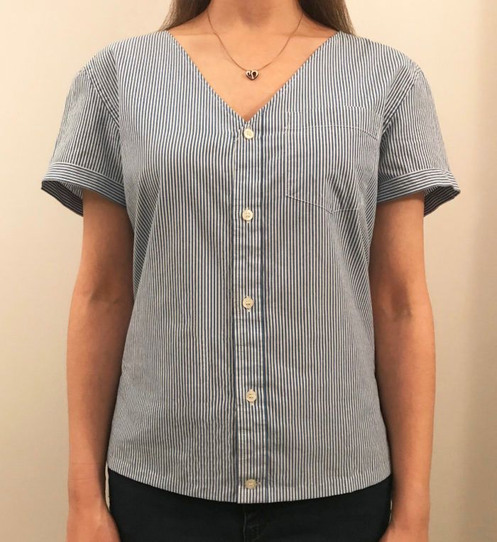 Transform a Button-Front Shirt - Threads