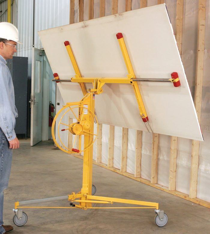 Strong Drywall Panel Lift - Fine Homebuilding