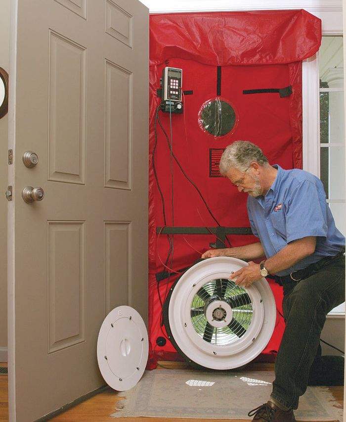 Blower-Door Testing Basics - Fine Homebuilding