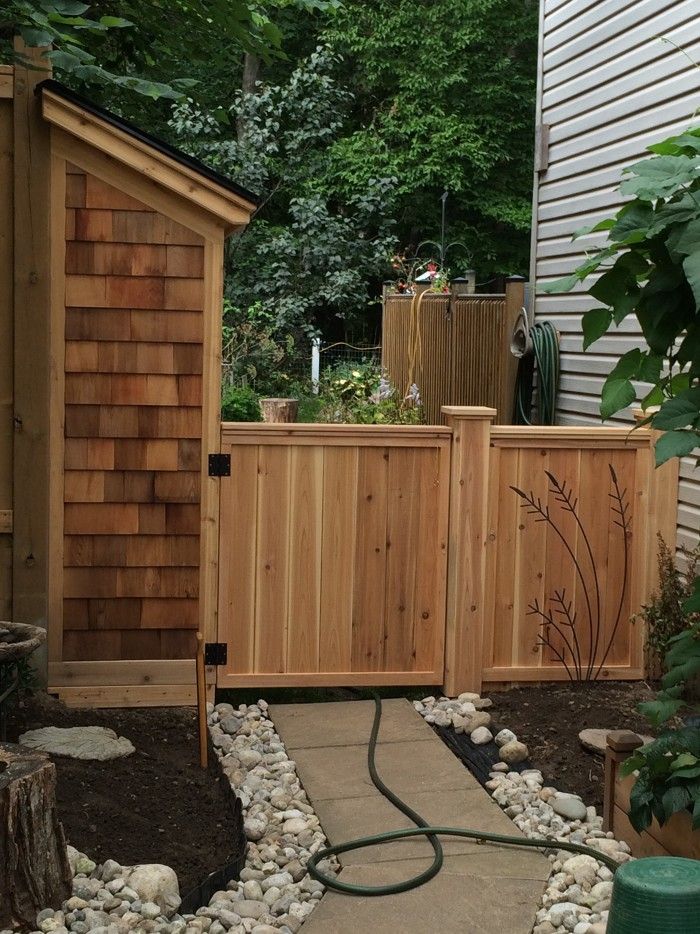 Fence Shed and Gate. - Fine Homebuilding