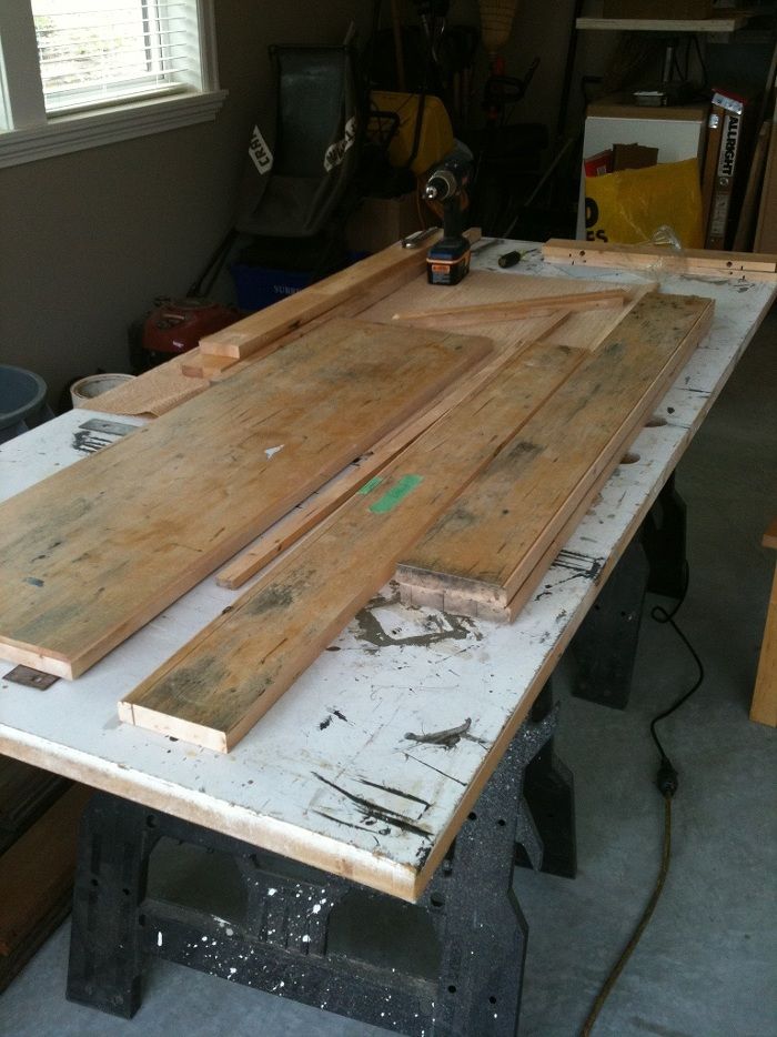 $4 Hall Table from cast off - FineWoodworking