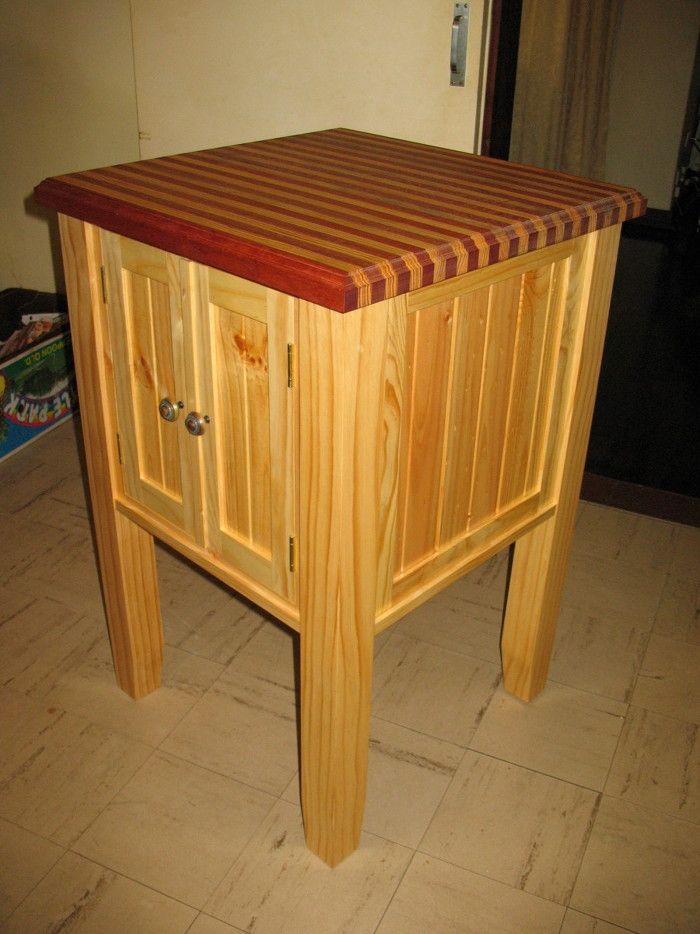 chopping block cabinet - FineWoodworking
