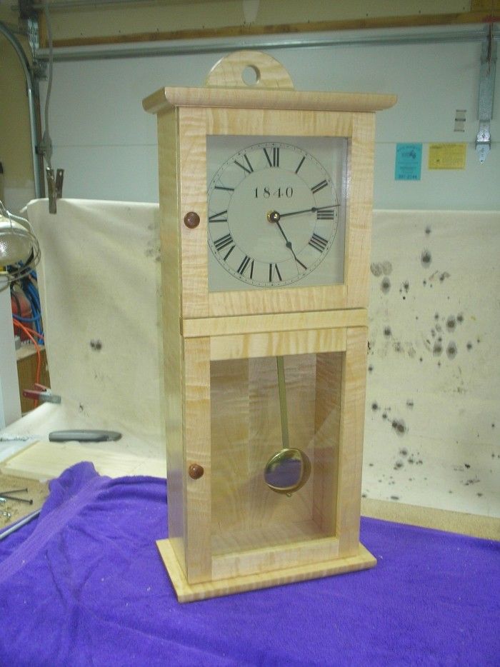 Shaker inspired clock - FineWoodworking