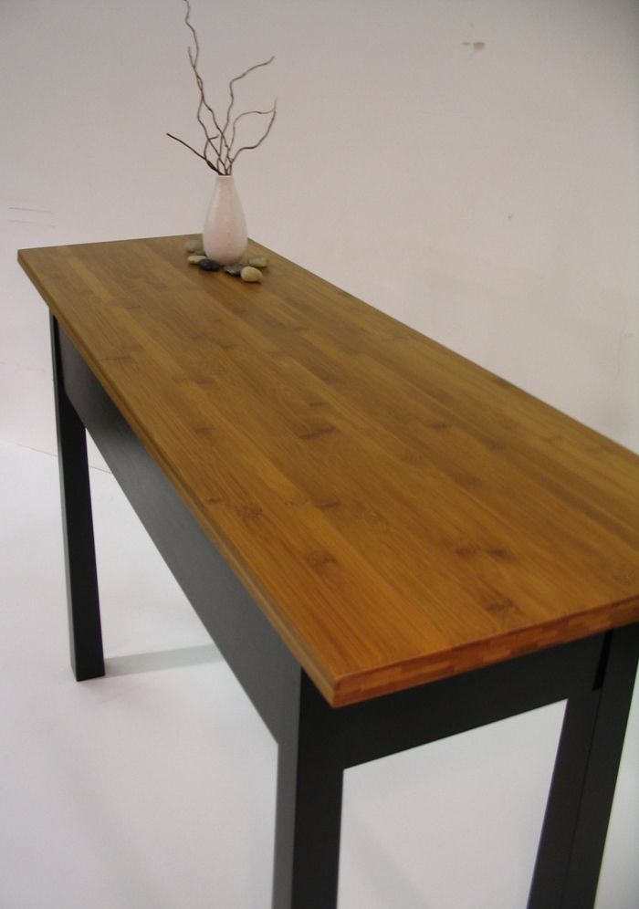Bamboo Hall Table - FineWoodworking