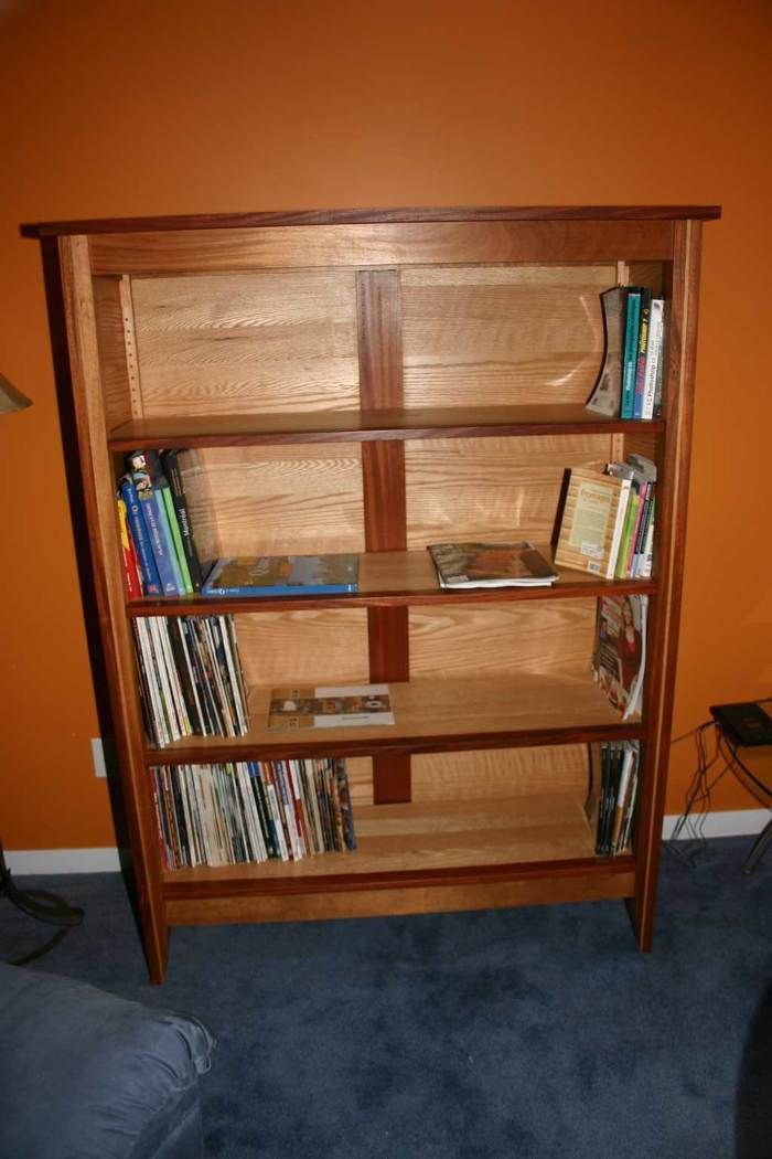 Red Oak Bookcase - FineWoodworking