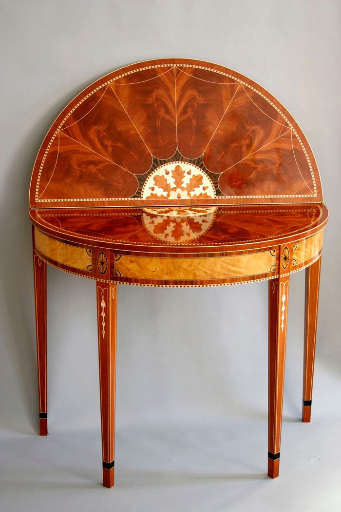 Federal Card Table - FineWoodworking