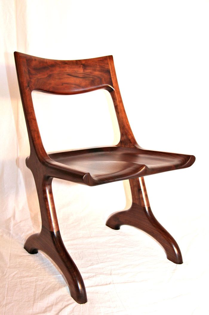 Sculpted Low-Back Chair with a twist - FineWoodworking
