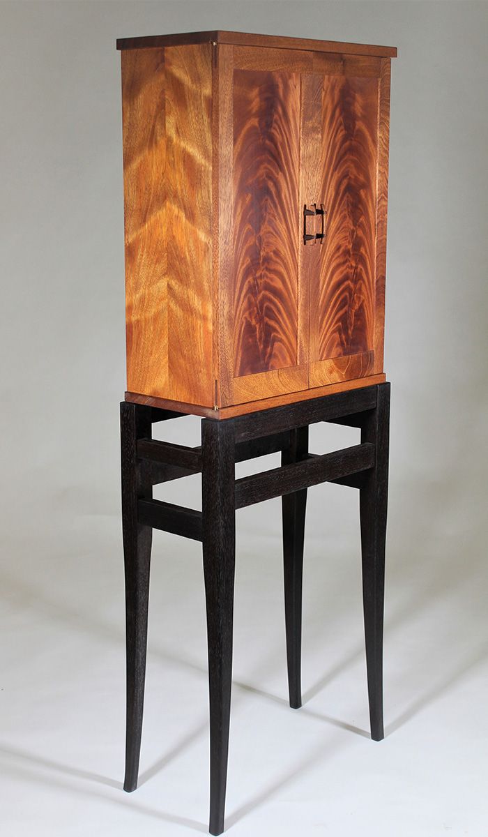A Krenov-inspired Cabinet-on-a-Stand - FineWoodworking