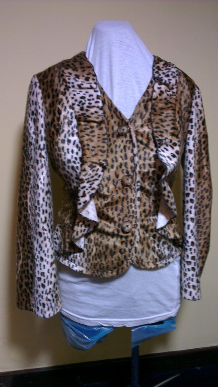 Cheetah print jacket - Threads