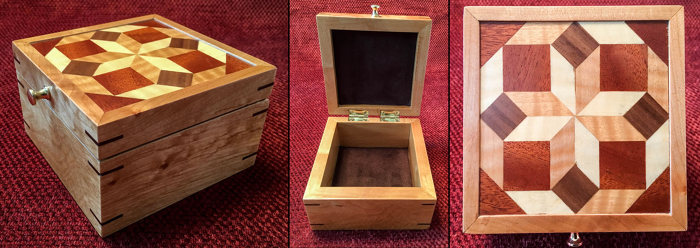 Small Box with Parquetry Design - FineWoodworking