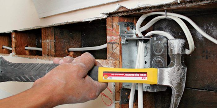 Creating a Wiring Trench - Fine Homebuilding