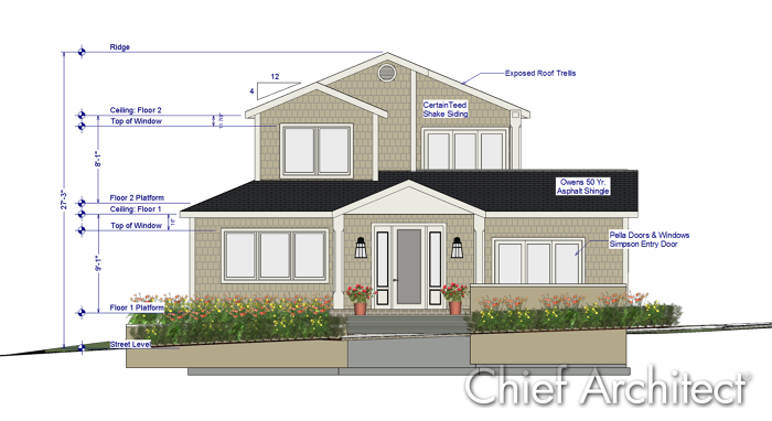 2012 International Builder Show Custom Home Design by Chief Architect ...