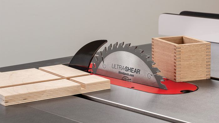 Woodpeckers' Ultra-Shear 10-in. 40-Tooth Flat Top Grooving Blade - Fine ...