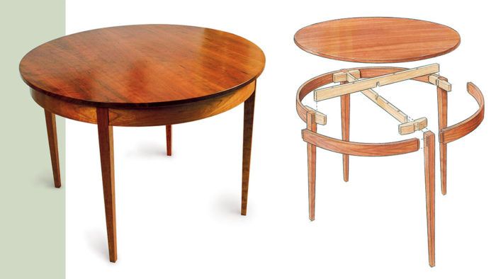 A Round Kitchen Classic - FineWoodworking