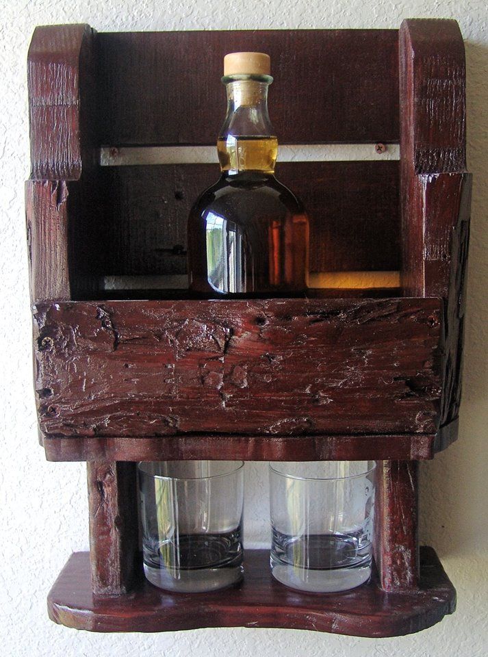 Whiskey and Rocks Glass Rack - FineWoodworking