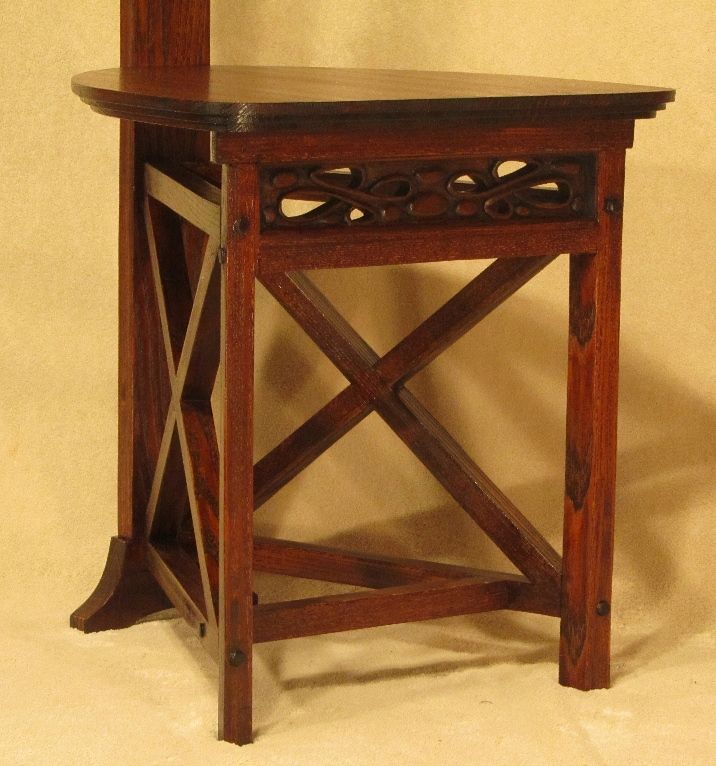 Charles Rohlfs 1898 Desk Chair Reproduction - FineWoodworking