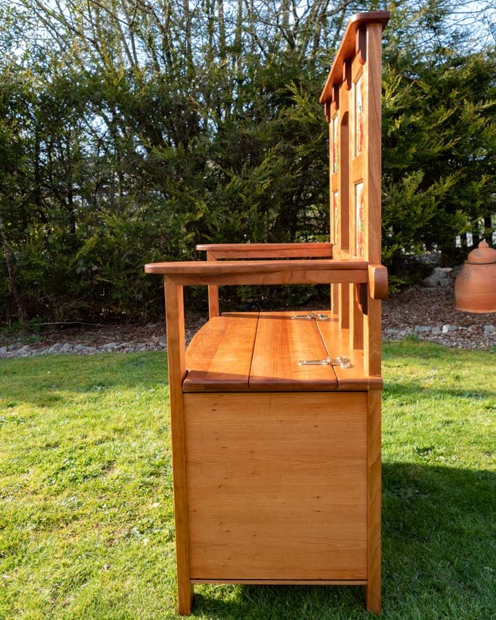 Cherry seat-chest - FineWoodworking