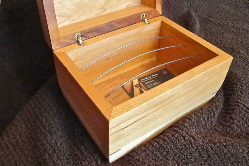 Cherry Recipe Box - FineWoodworking