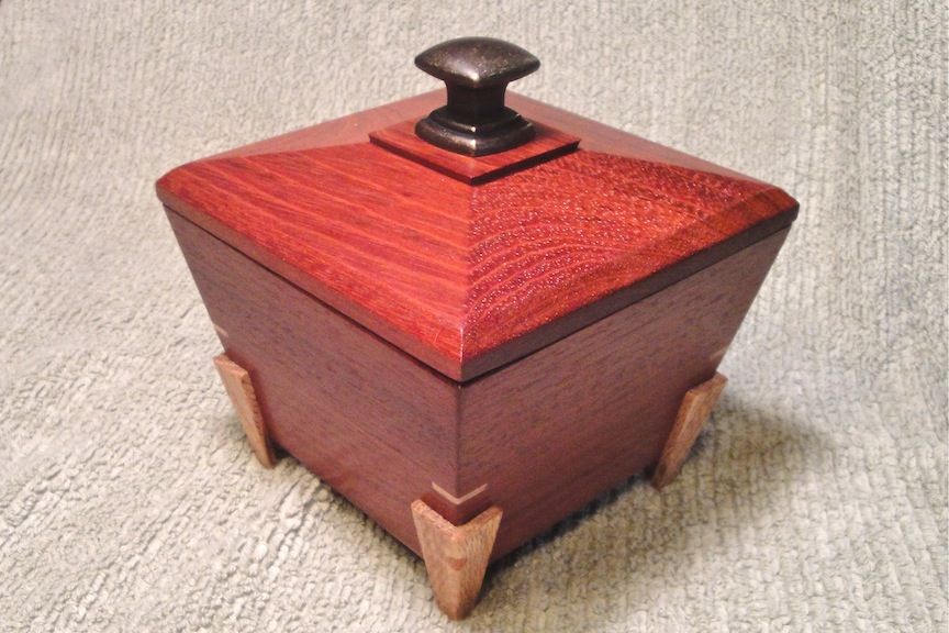 Asian Style Stash Box - FineWoodworking