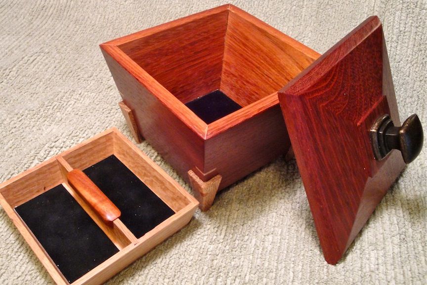 Asian Style Stash Box - FineWoodworking