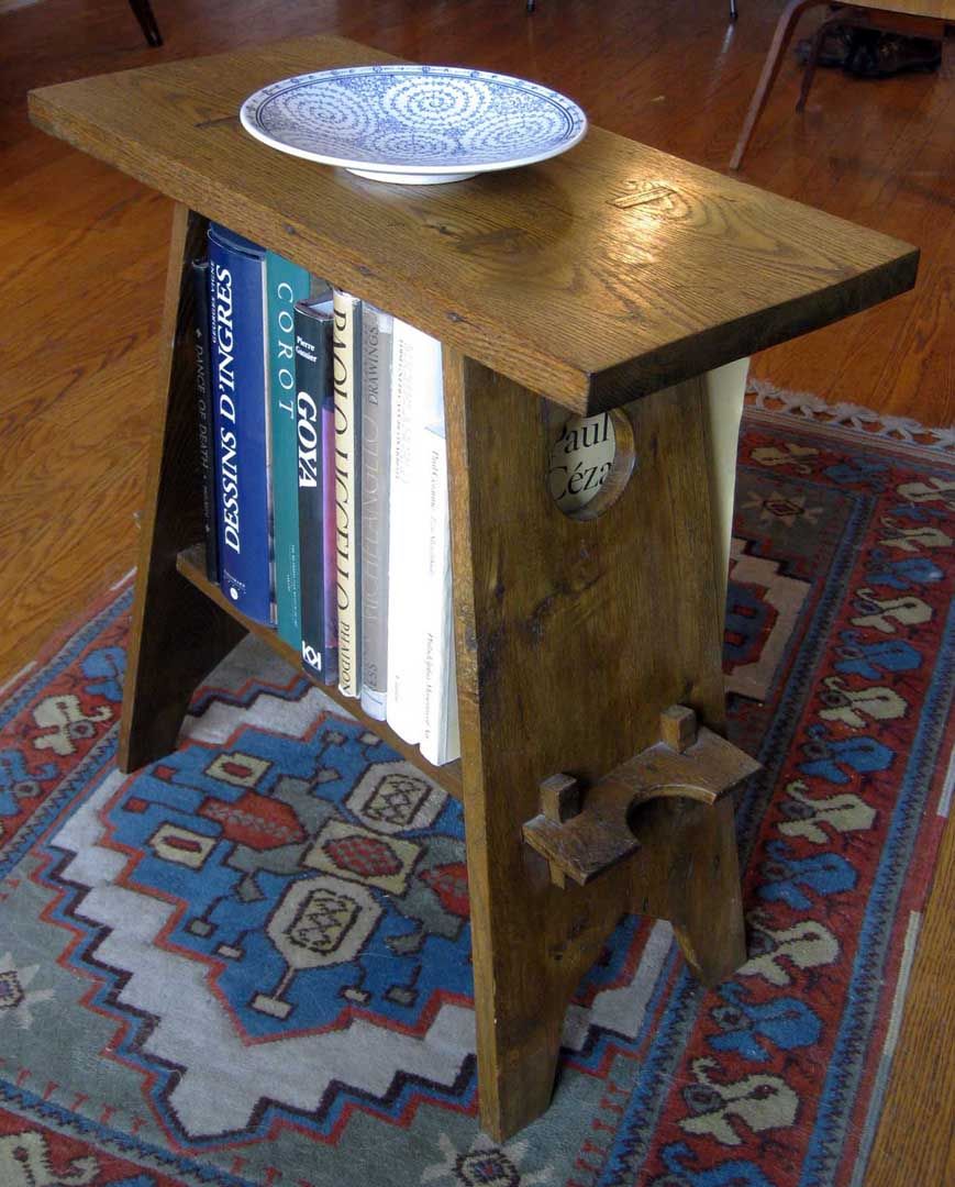 Window Table inspired by Mission Gong Stand. - FineWoodworking