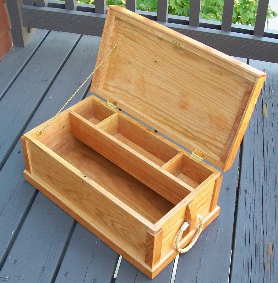 American cherry wood Ditty box - FineWoodworking