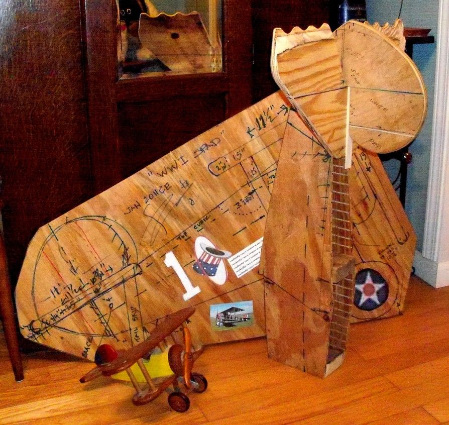 Grandson's Riding Biplane - FineWoodworking