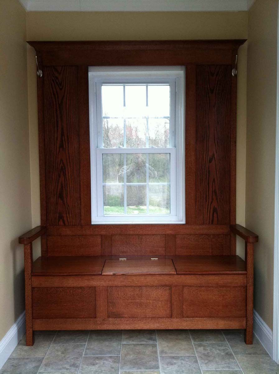 Shaker Style Hall Tree - FineWoodworking