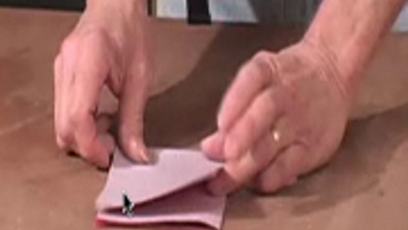 Folding Trick Makes Sandpaper Last Longer - Fine Homebuilding